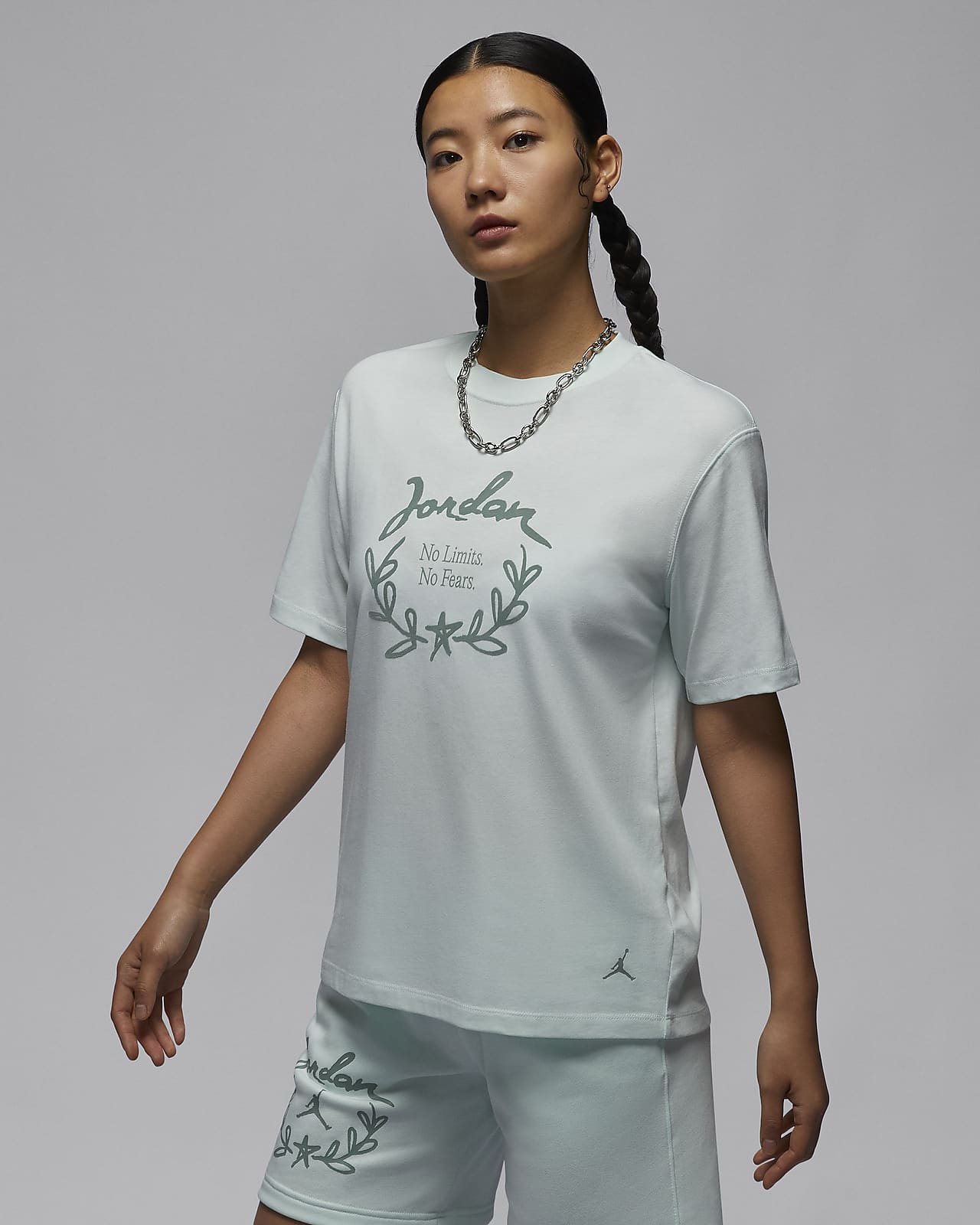 Jordan Girlfriend 女子印花T恤-NIKE 中文官方网站