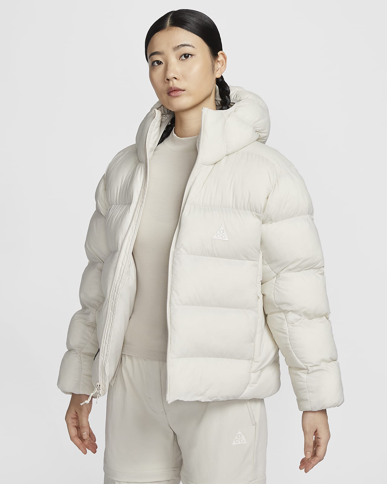 Nike ACG "Lunar Lake" PrimaLoft® Therma-FIT ADV 女子拒水宽松连帽夹克-NIKE 中文官方网站