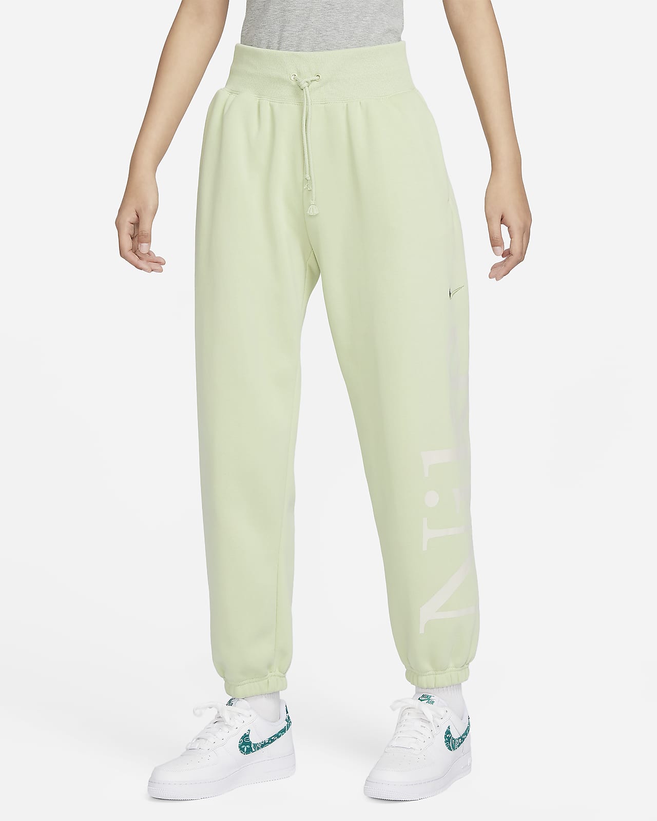 Nike Sportswear Phoenix Fleece 女子加绒 Oversize 风标志运动裤-NIKE 中文官方网站