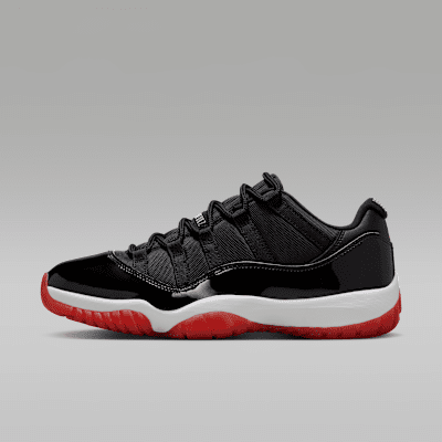 Air Jordan 11 Retro Low "Bred" 复刻男子运动鞋-NIKE 中文官方网站