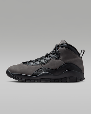 Air Jordan 10 Retro "Charred Grey and Black" 复刻男子运动鞋-NIKE 中文官方网站